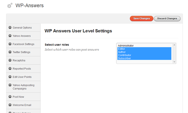 Add-On Module: User Levels - WPeka Club